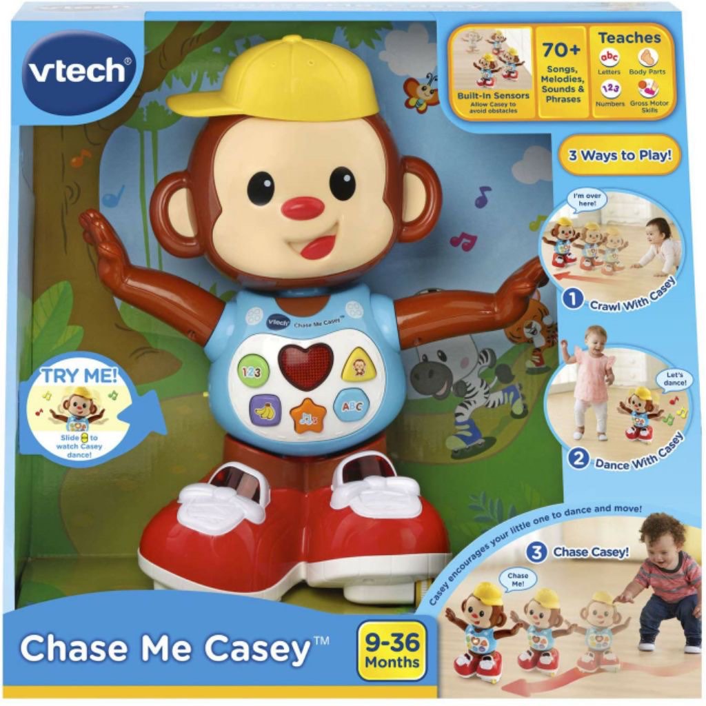 Vtech Chase Me Casey, Babies & Kids, Infant Playtime on Carousell