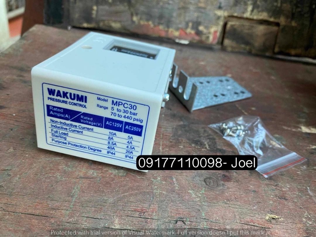 WAKUMI HIGH PRESSURE SWITCH, Commercial & Industrial, Construction Tools & Equipment on Carousell