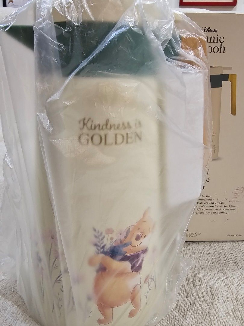 Winnie the Pooh Thermal Beverage Pitcher, Furniture & Home Living ...