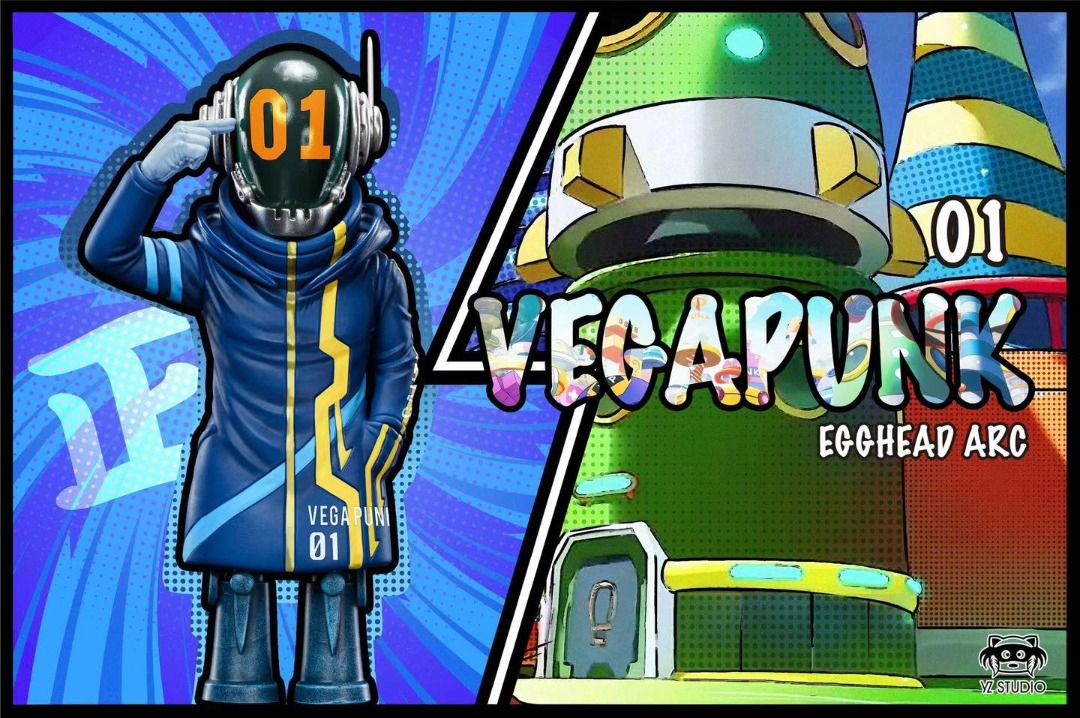 YZ Studio - Wcf Egghead Arc Vegapunk Series 01 - Punk 01 Shaka, Hobbies ...