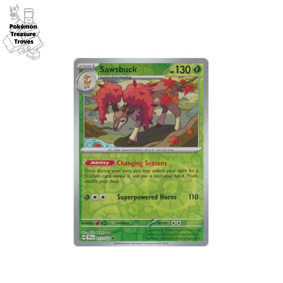 sawsbuck temporal forces