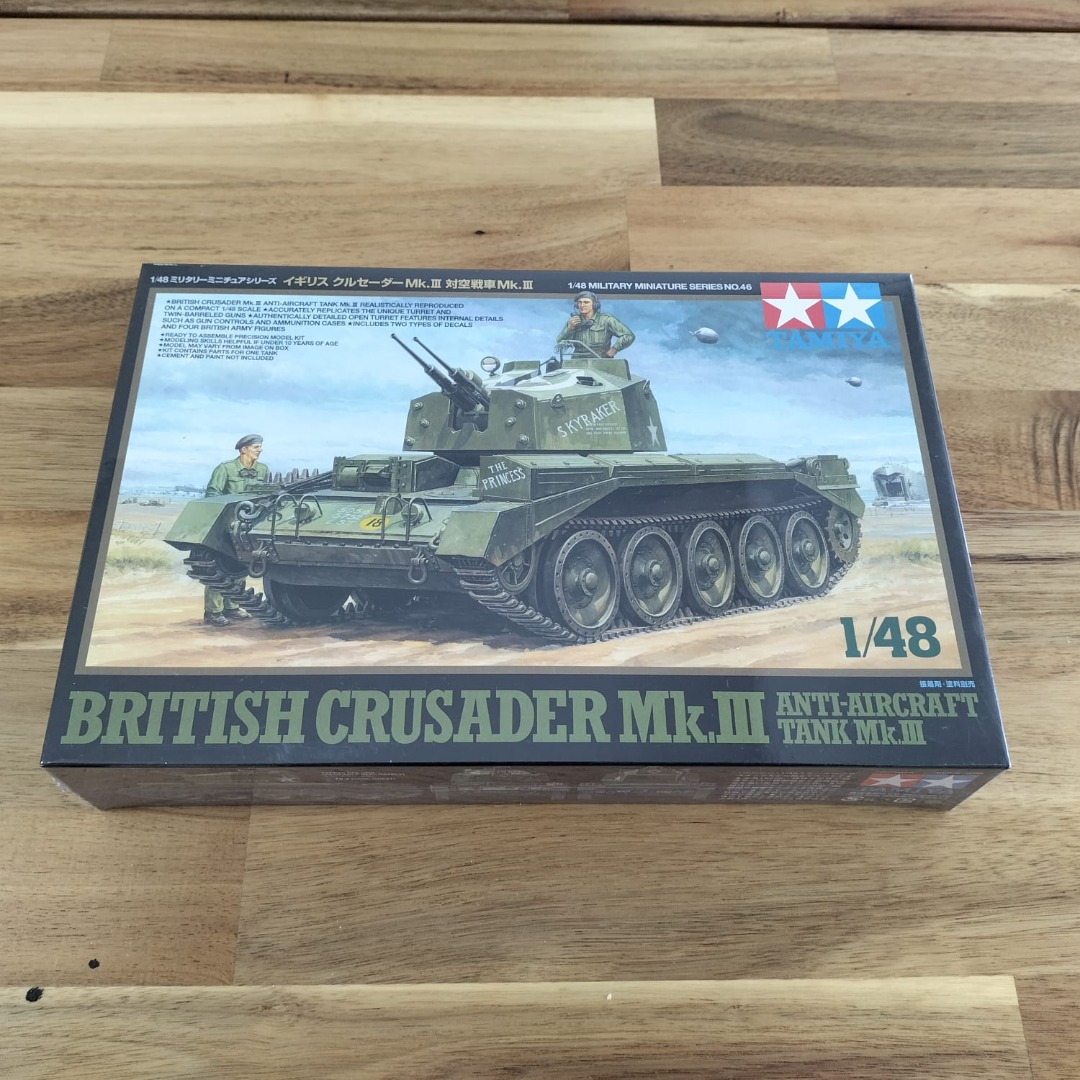 1/48 British Crusader Mk.III Anti-Aircraft Tank Mk.III (32546), Hobbies ...
