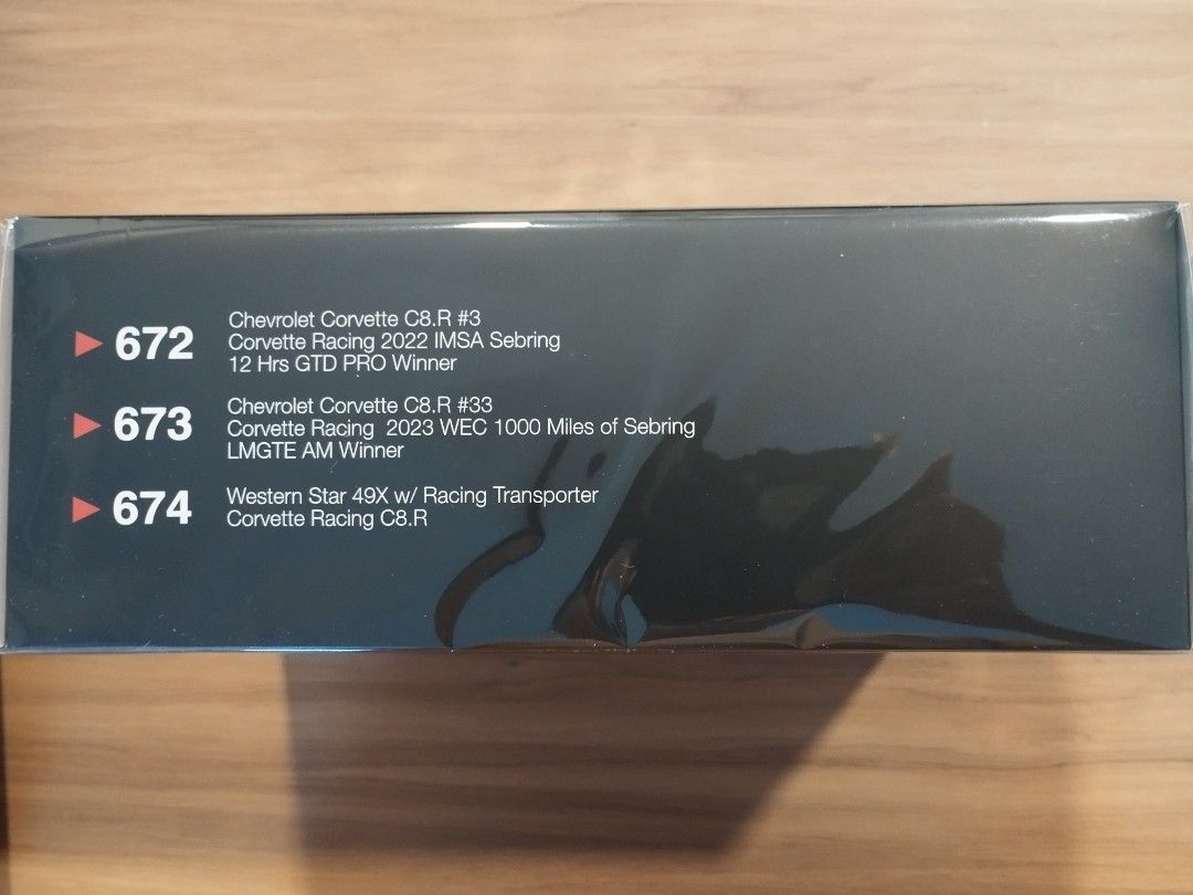 1/64 Mini GT Chevrolet Corvette C8.R set with Western Star 49X w ...