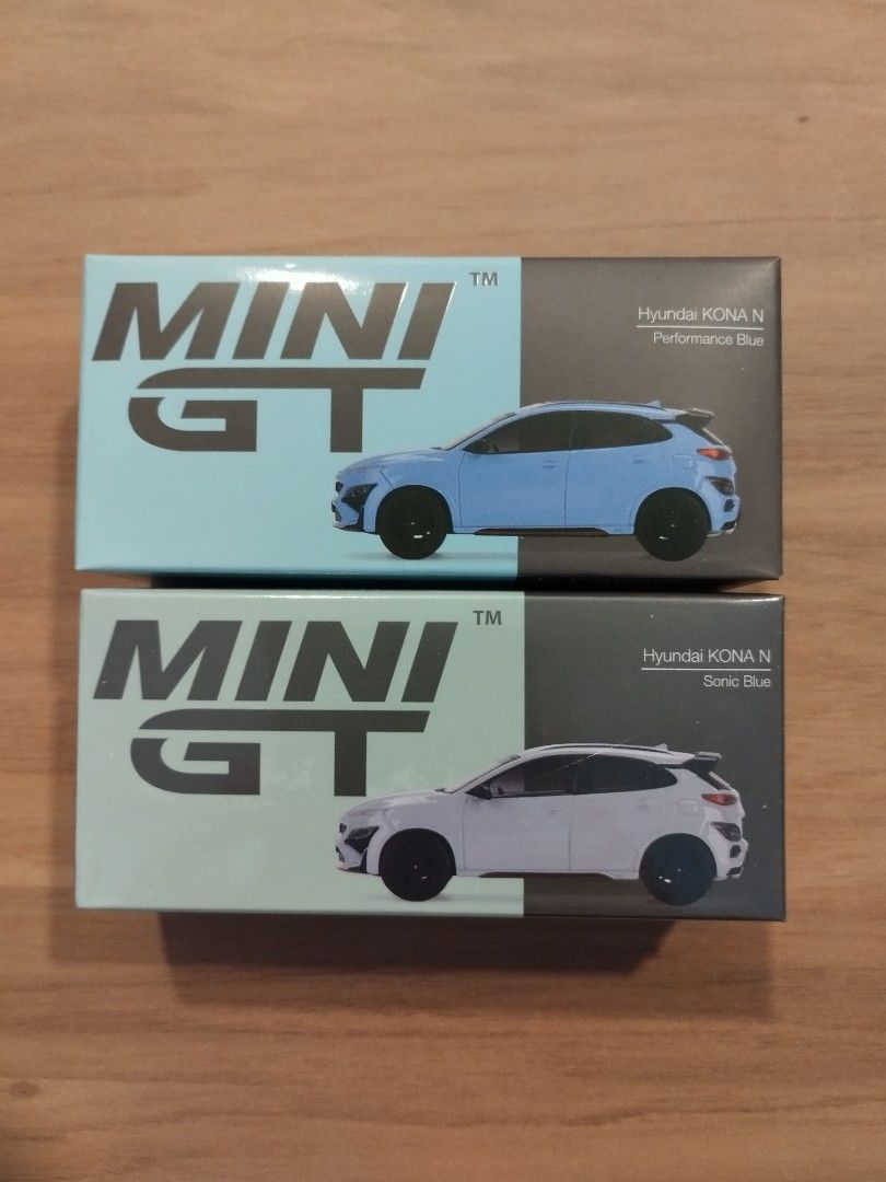 1/64 Mini GT Hyundai KONA set, Hobbies & Toys, Memorabilia ...