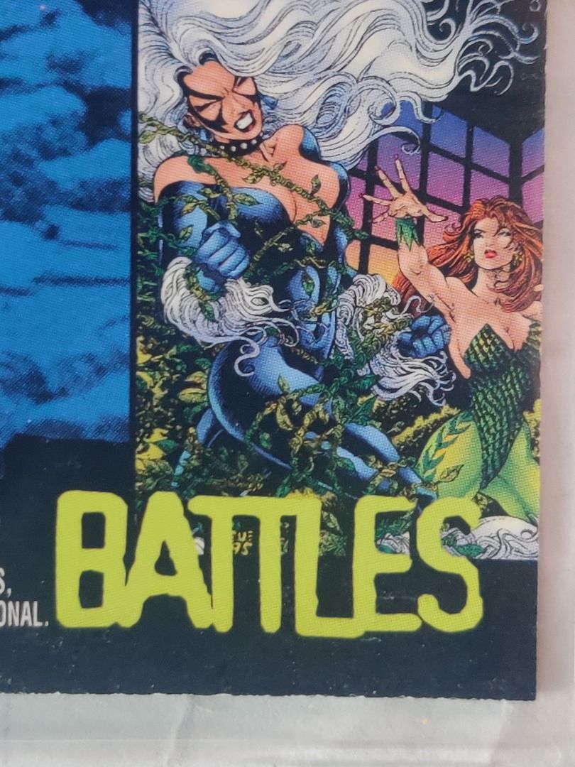1995 DC versus Marvel Poison Ivy vs. Black Cat, Hobbies & Toys ...