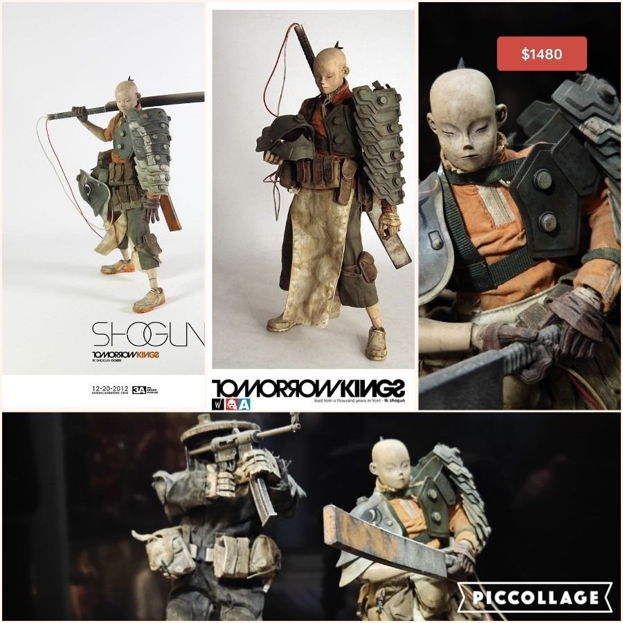 原裝正版 中古 3A 1/6 12吋 Ashley Wood Adventure Kartel Zombot 10 Finger Gang 3/ 4/5/7 /threeA TOMORROW ...