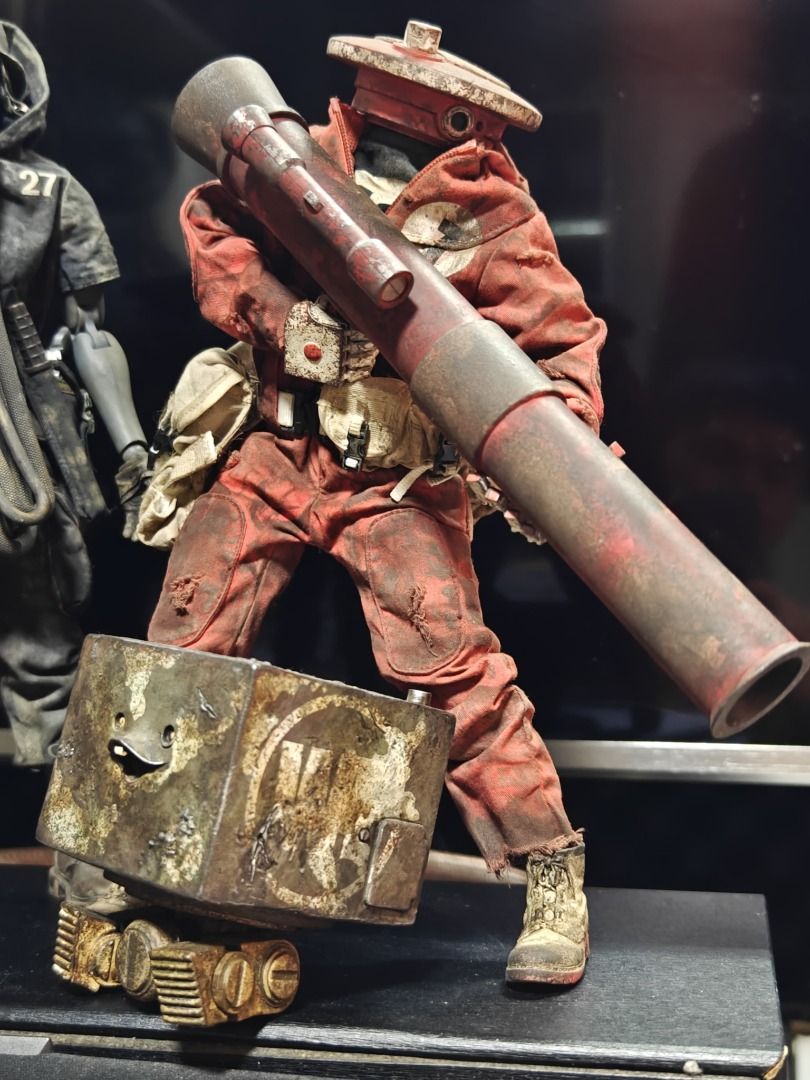 原裝正版 中古 3A 1/6 12吋 Ashley Wood Adventure Kartel Zombot 10 Finger Gang 3/ 4/5/7 /threeA TOMORROW ...