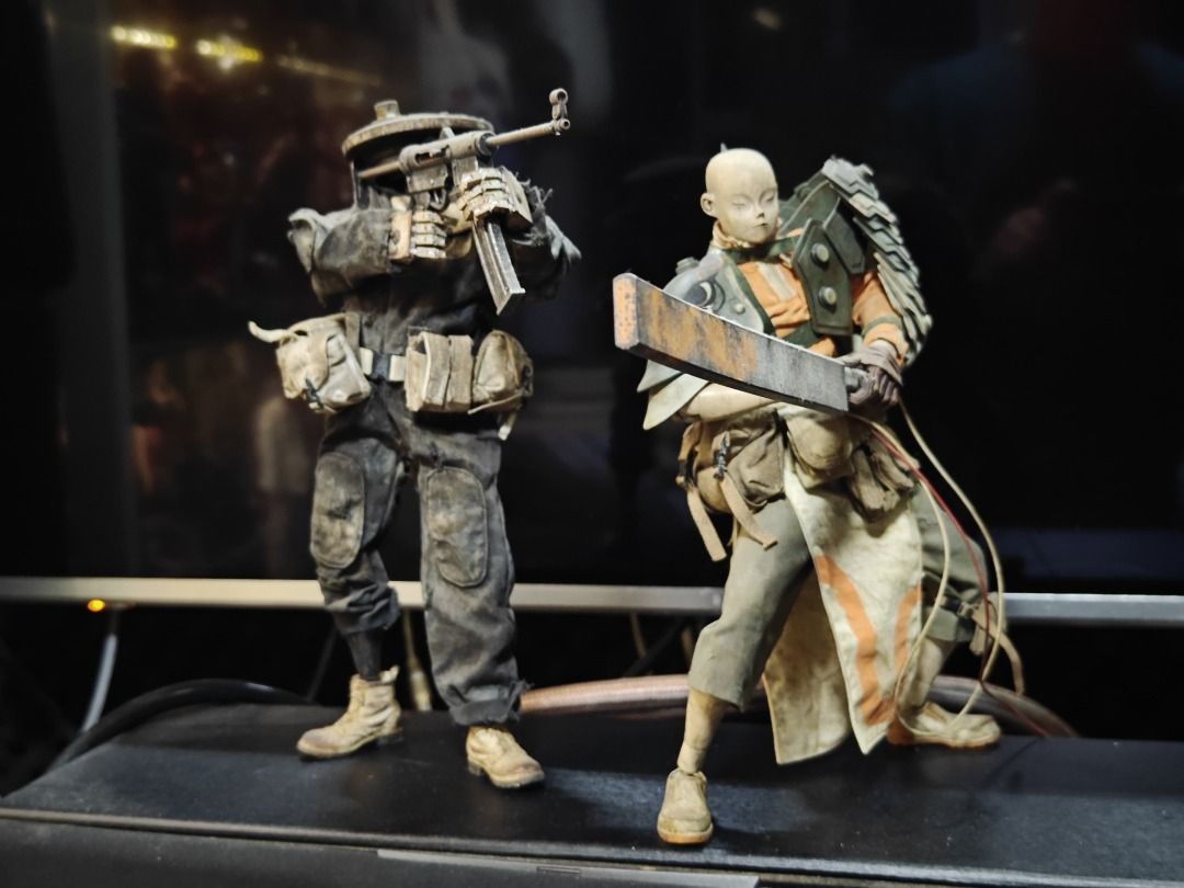 原裝正版 中古 3A 1/6 12吋 Ashley Wood Adventure Kartel Zombot 10 Finger Gang 3/ 4/5/7 /threeA TOMORROW ...