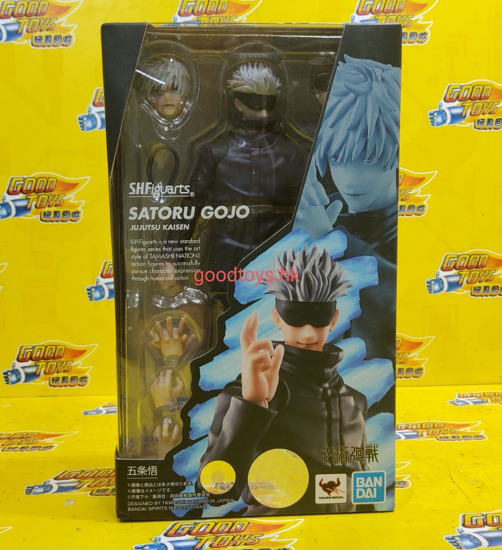 全新未開封 BANDAI SHF JUJUTSU KAISEN SATORU GOJO 咒術迴戰 五条悟, 興趣及遊戲, 玩具 & 遊戲類 ...