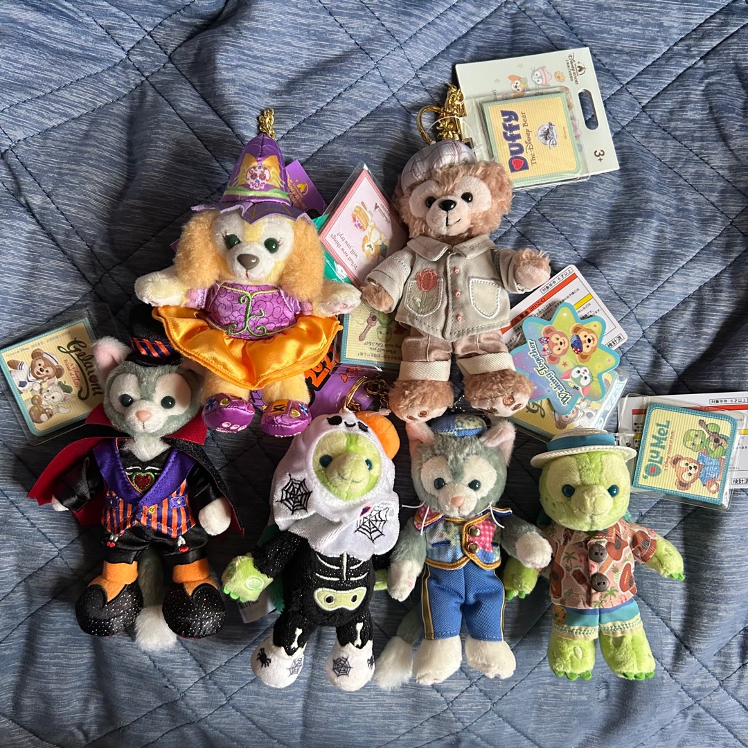 (交換/售) 迪士尼 Disney Duffy and friends 掛件 KC Toni Cookie Duffy Olu, 興趣及遊戲 ...