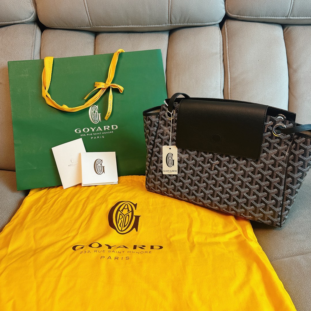 全新* GOYARD Rouette Souple Bag (Black) on Carousell