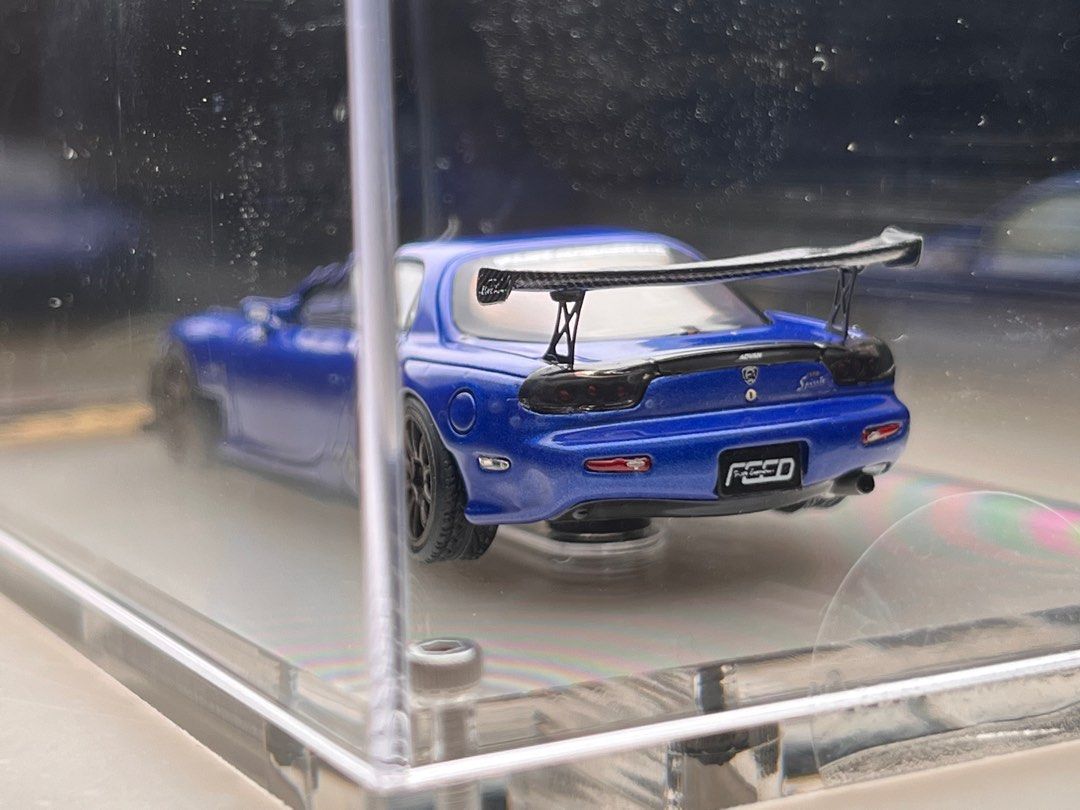 全新現貨 Ignition Model IG 1/64 Mazda FEED RX-7 (FD3S) 藍鐵色, 興趣及遊戲, 玩具 & 遊戲類 ...