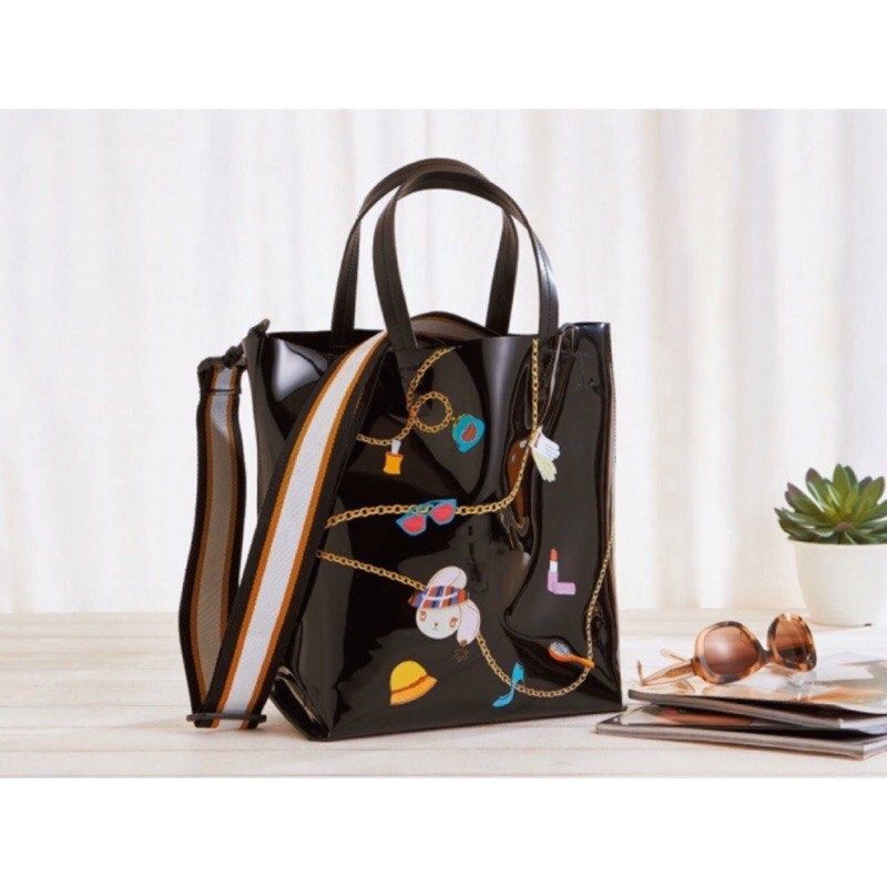 全新 夢時代來店禮POPO CANDY 時尚果凍包（附PP編織帶）, 她的時尚, 包包、錢包, 肩背、側背包在旋轉拍賣