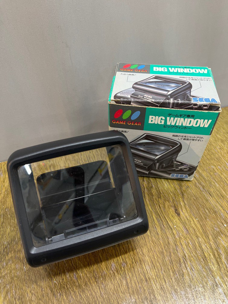 世嘉 SEGA Game gear 放大器 專屬原 裝BIG WINDOW, 電子遊戲, 遊戲機配件, 遊戲週邊商品 - Carousell