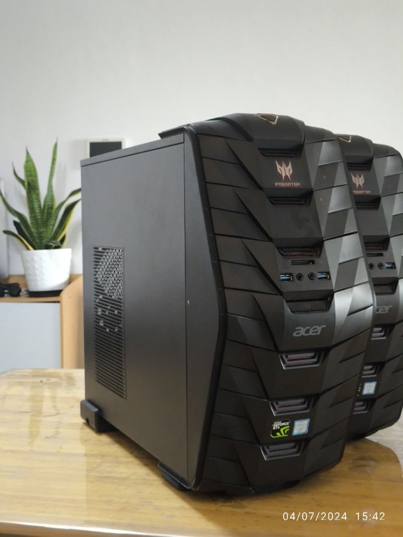 Acer Predator G3 I7 Gen 6 Gaming PC 16gb Ram 128 SSD 1TB HDD GeForce ...