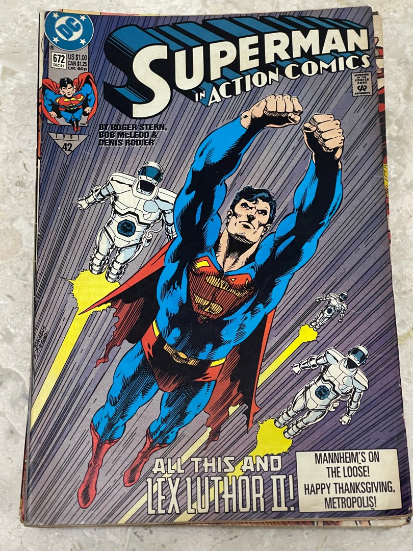Action Comics No.672; DC | Superman Lex Luthor II - we combine ship ...