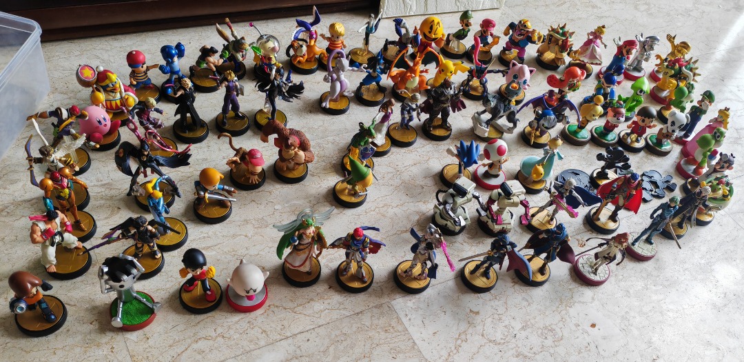 Amiibos vintage (Nintendo) - total of 81 different pieces, Hobbies ...