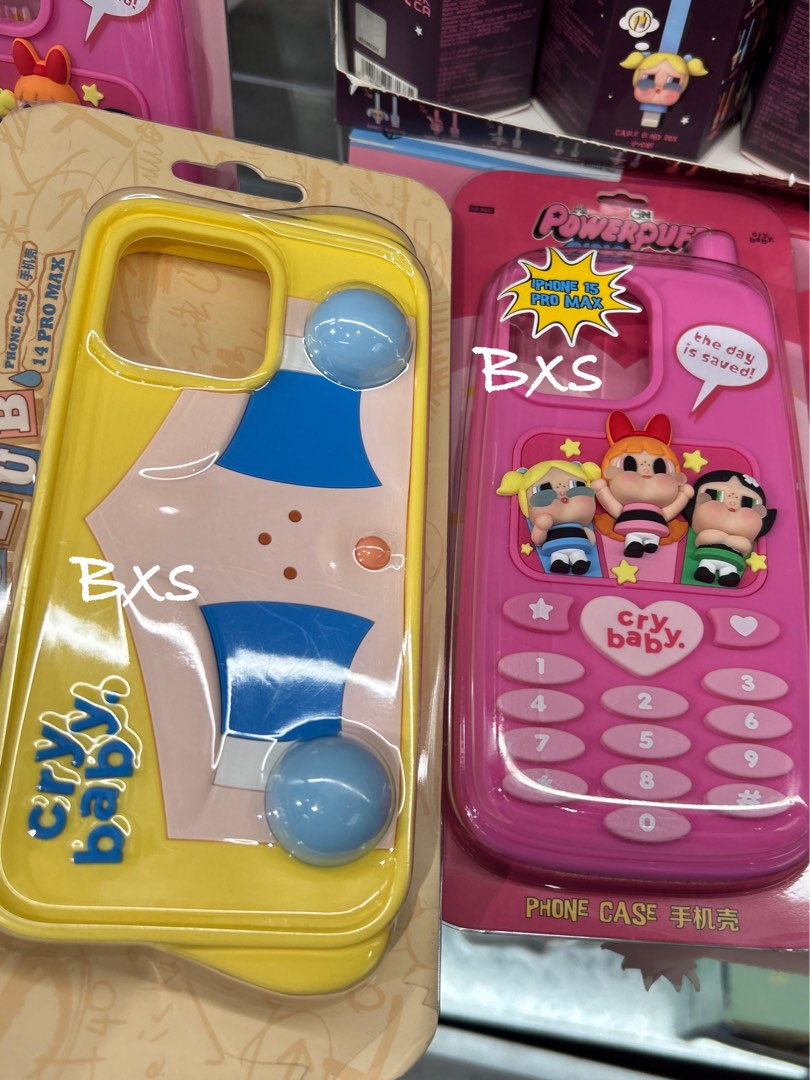 Authentic Popmart crybaby powerpuff girls PPG phone case casing for ...
