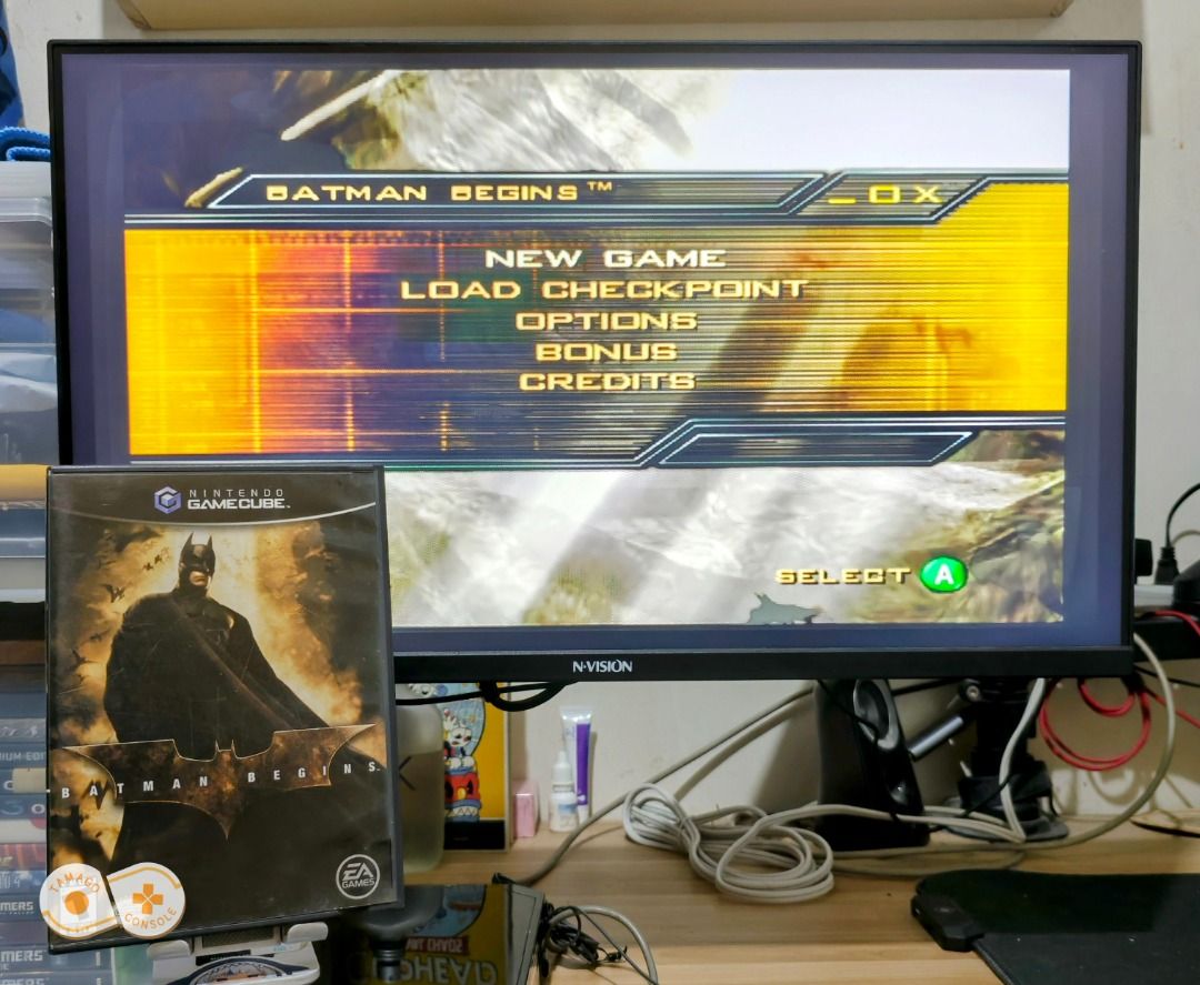 Batman Begins - [GameCube Game] [NTSC / ENGLISH Language], Video Gaming ...