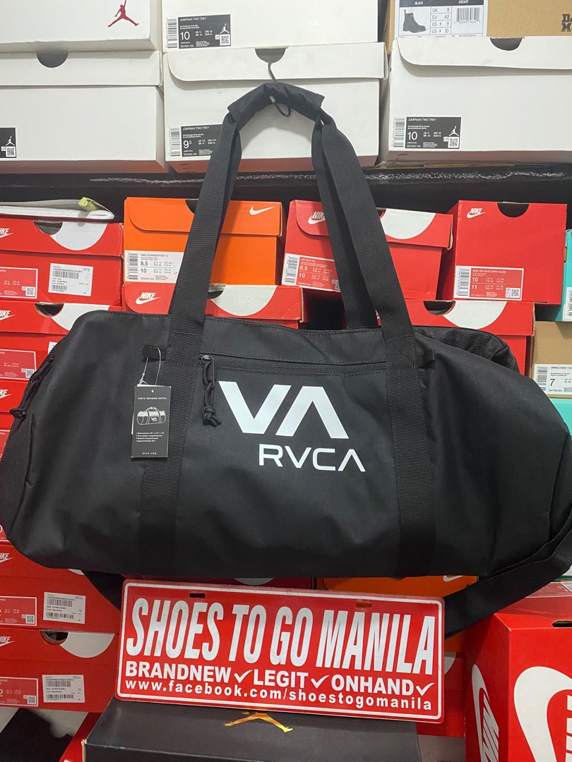Brand new legit RVCA VENTS TRAINING DUFFEL BAG 65 Liters, Men's Fashion ...