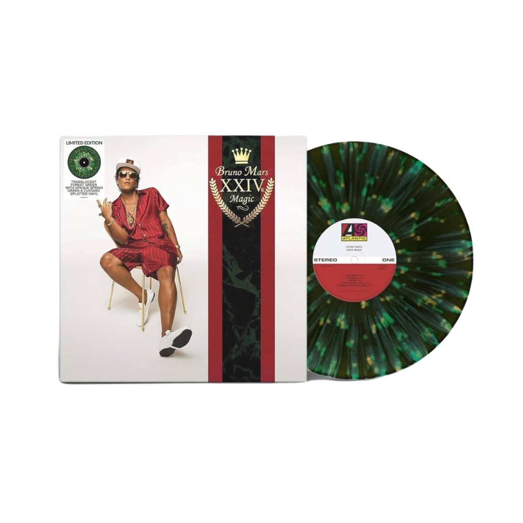 Bruno Mars - 24K Magic (Translucent Forest Green with Opaque Spring ...