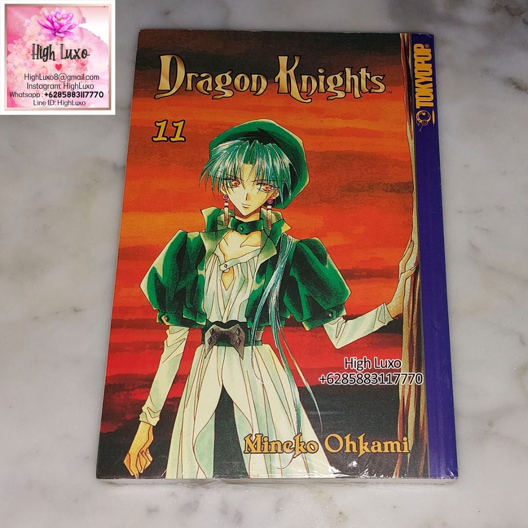 Buku Komik Dragon Knights Vol 11 COMIC BOOK Manga ANIME English Impor ...