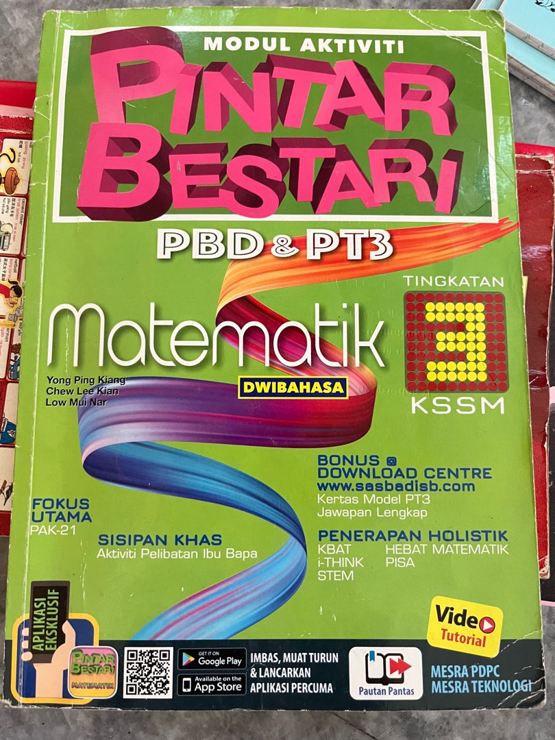 Buku latihan Matematik Form 3 KSSM, Hobbies & Toys, Books & Magazines ...