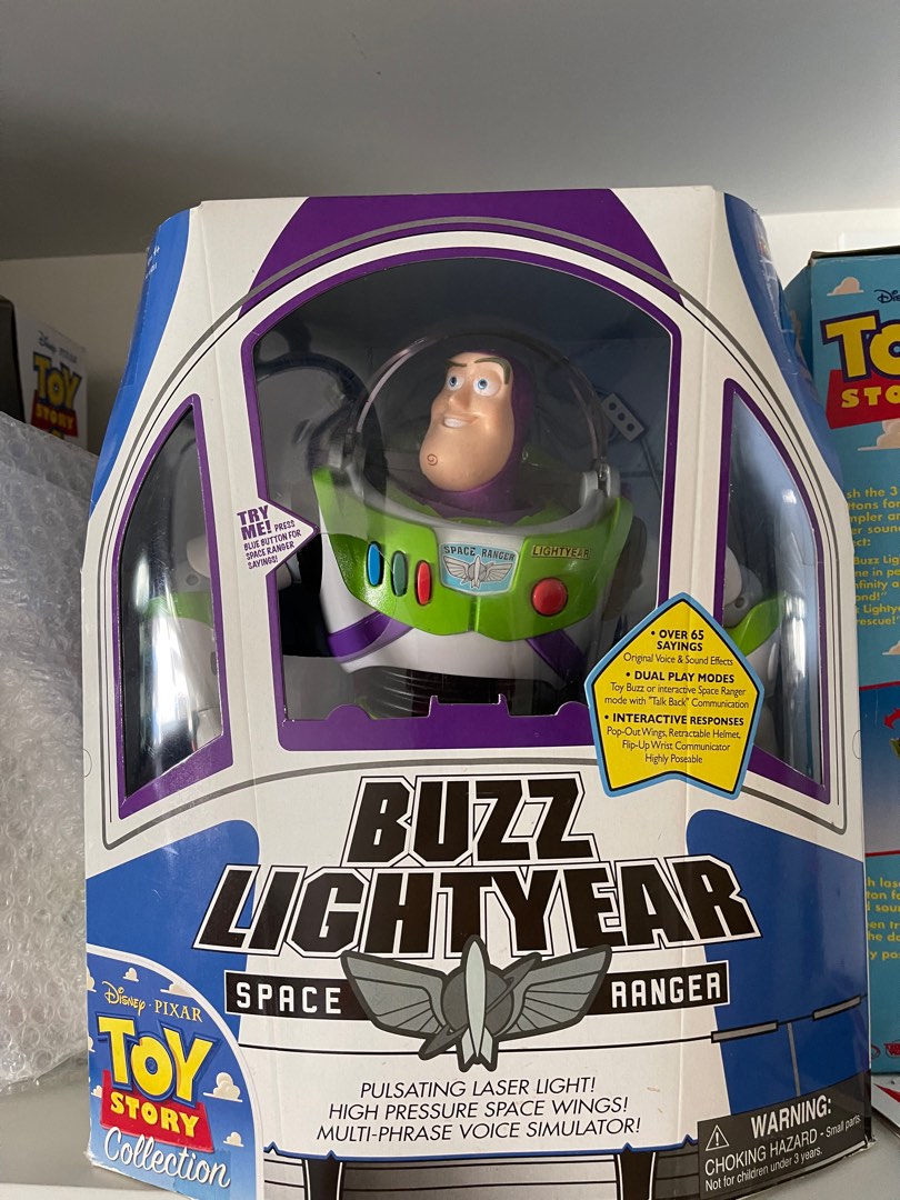 Buzz lightyear Signature Collection Thinkway Cloud logo, Hobbies & Toys ...