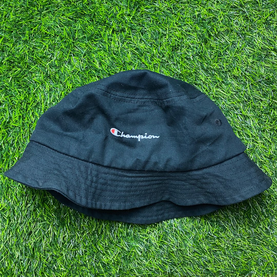 CHAMPION BUCKET HAT, Men's Fashion, Watches & Accessories, Caps & Hats ...
