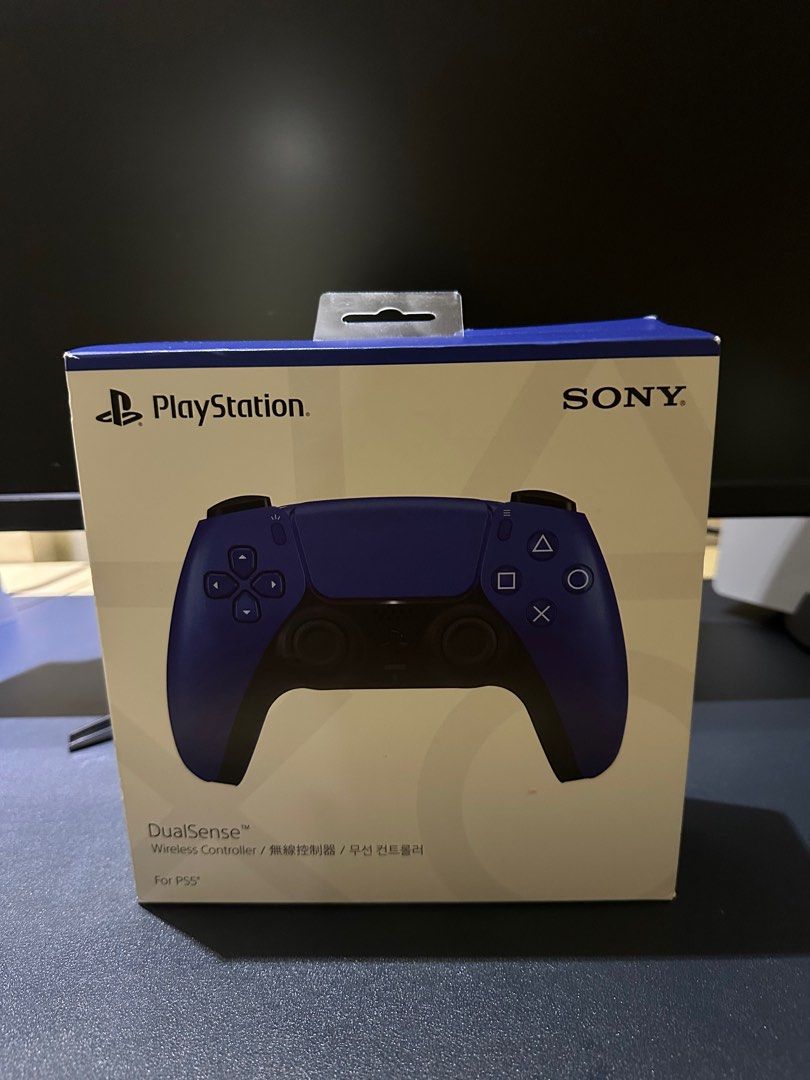 Cobalt Blue DualSense 5 for PS5, Video Gaming, Video Game Consoles ...