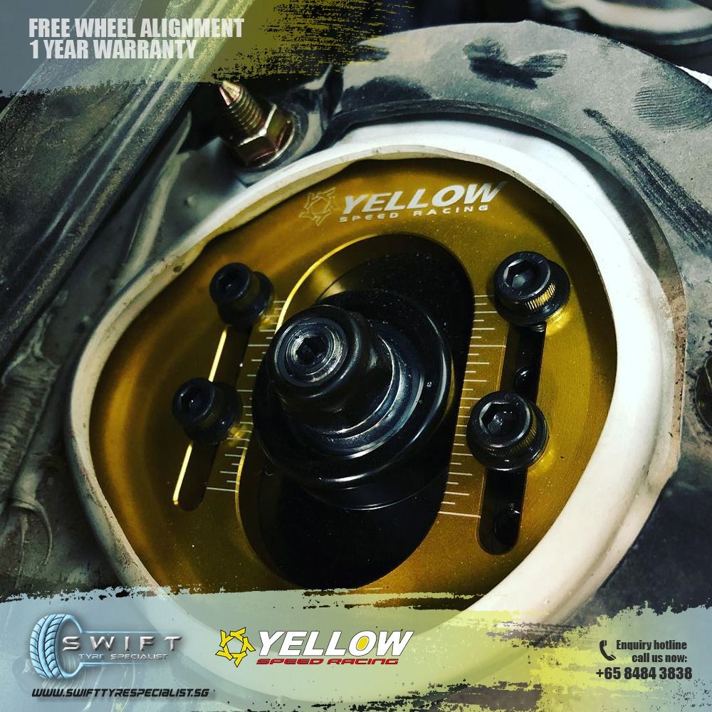 Coilover Yellow Speed Racing Dynamic Sport Pro Coilover Adjustable ...