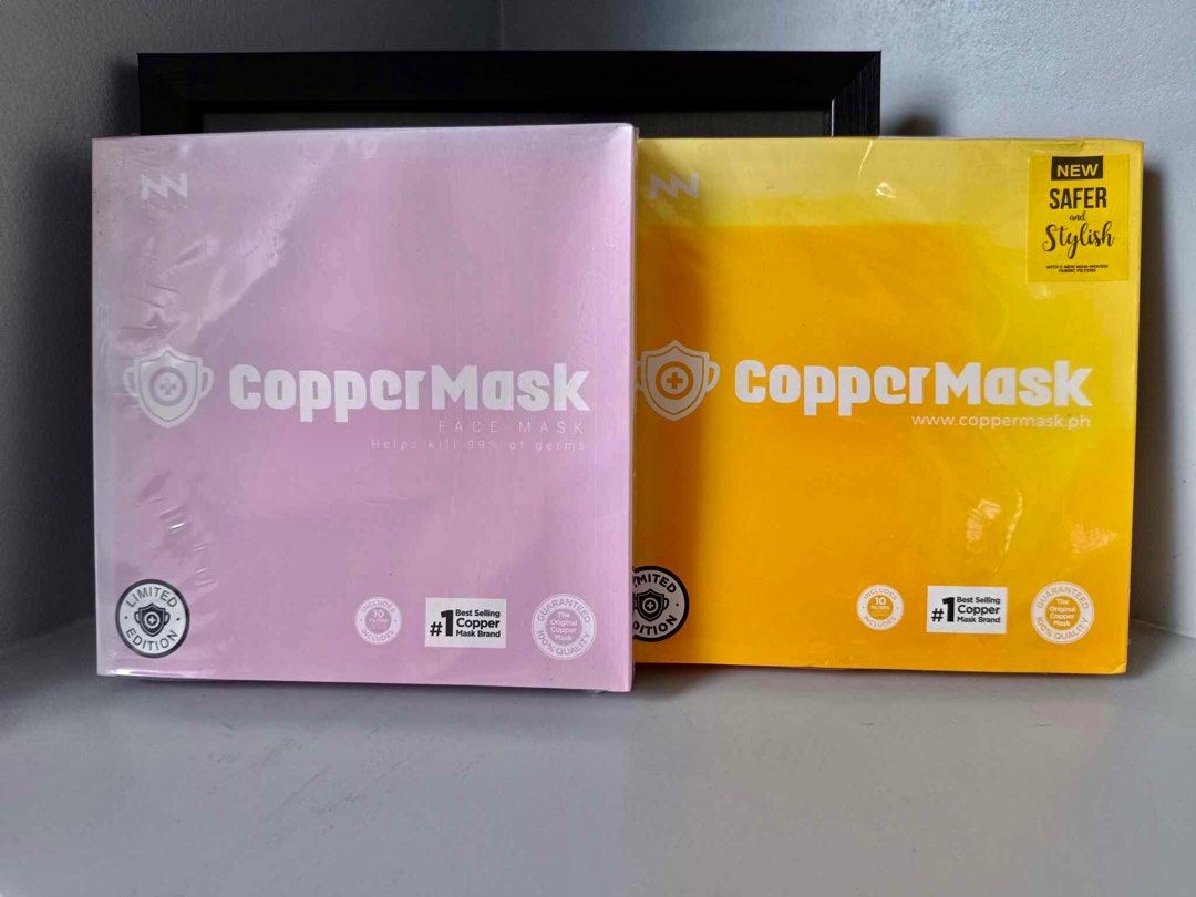 Copper Mask Brand New, Health & Nutrition, Face Masks & Face Shields on ...