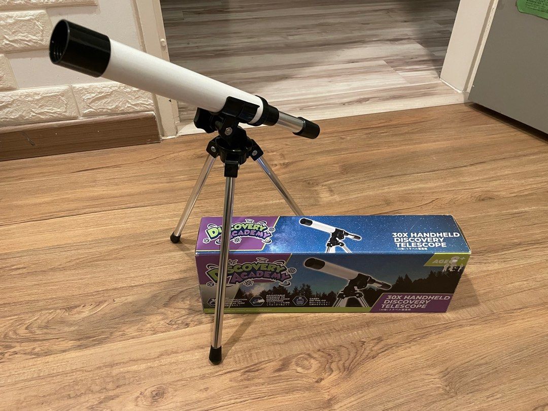 Discovery Academy 30x Handheld Discovery Telescope, Hobbies & Toys ...