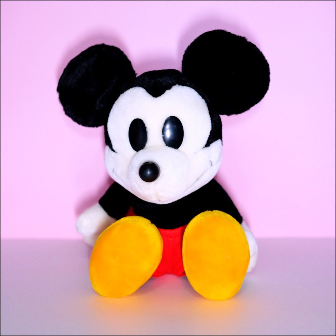 Disney Classic Mickey Mouse Plush, Hobbies & Toys, Toys & Games on ...