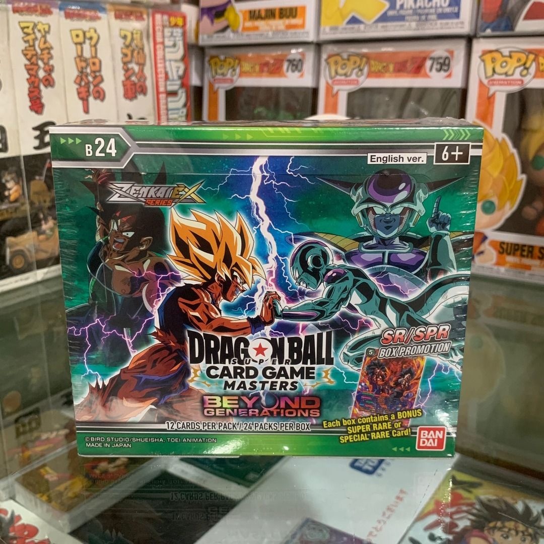 Dragonball Super TCG Zenkai Series B24 Beyond Generations Booster Box ...