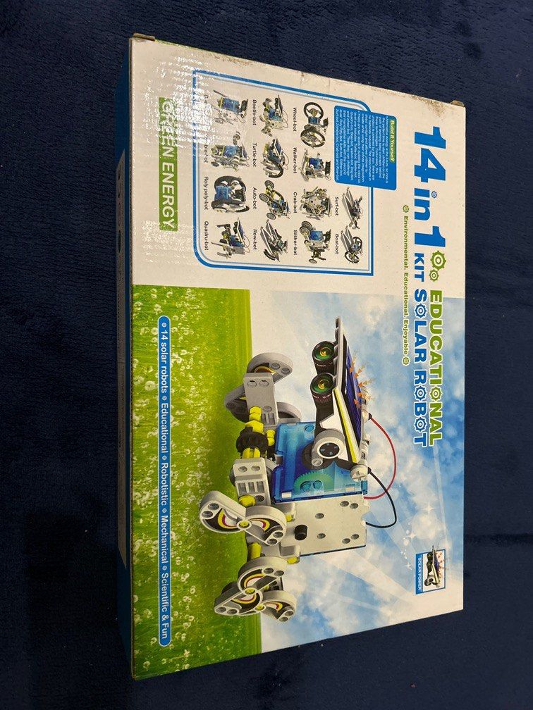 Educational Solar robot 14 in 1, Hobbies & Toys, Toys & Games on Carousell