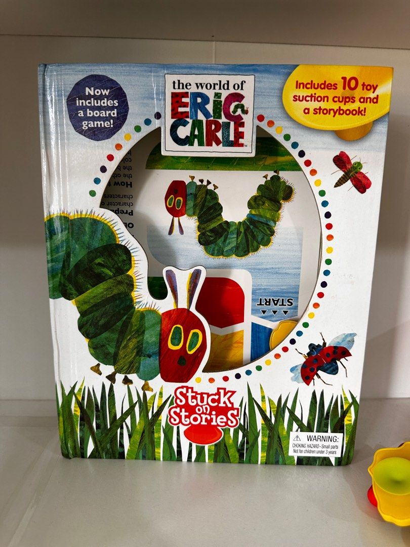 Eric Carle the very hungry caterpillar stuck on stories, Hobbies & Toys ...