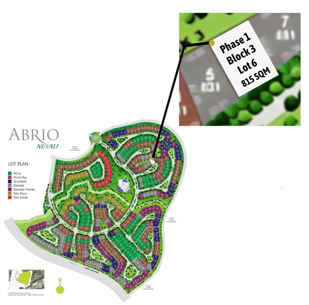 For Sale: Abrio Nuvali Residential Lot, Property, For Sale, Lot on ...