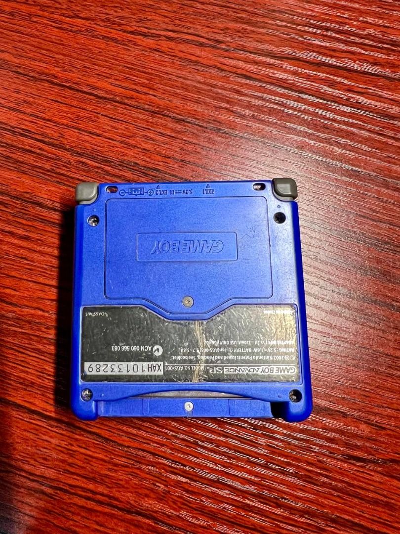 Gameboy advance SP Blue, Video Gaming, Video Game Consoles, Nintendo on ...