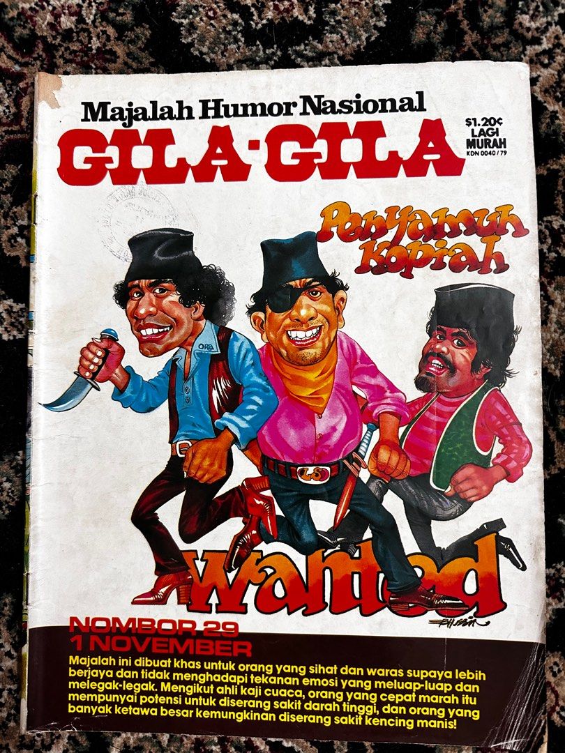 Gila Gila Bil 29, Hobbies & Toys, Books & Magazines, Comics & Manga on ...