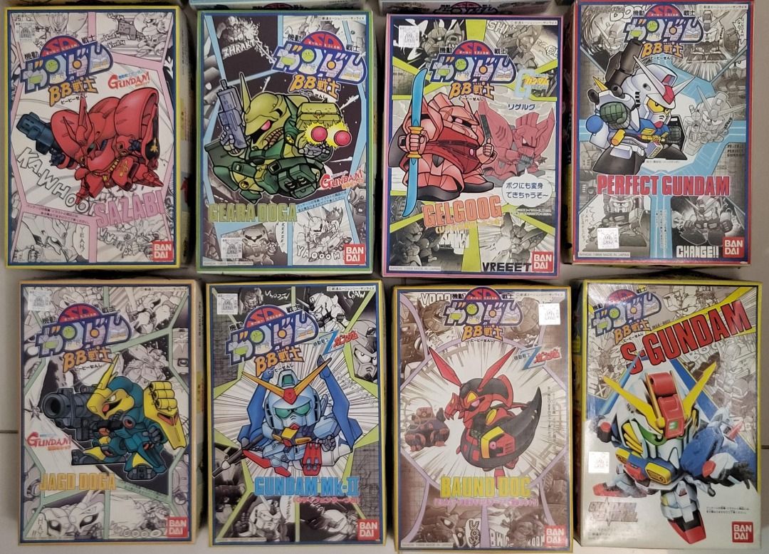 Gundam高達BB戰士7, 8, 9, 11, 12, 13, 14, 15, 18, 19, 20, 22, 25 Nu Gundam ...