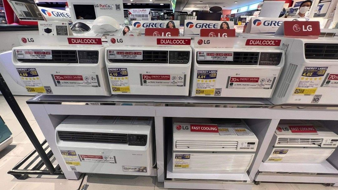 LG WINDOW TYPE AIRCON DUAL INVERTER (2024 MODEL), TV & Home Appliances ...