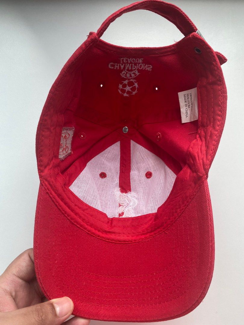 Liverpool FC UCL Champions Cap, Men's Fashion, Watches & Accessories ...