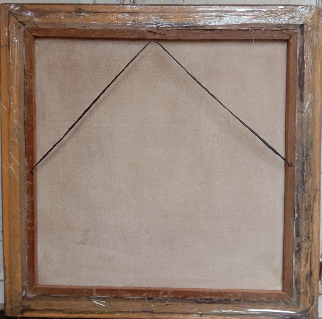 Lukisan Karya Heri Dono Tahun 2002, Antik, Pajangan di Carousell