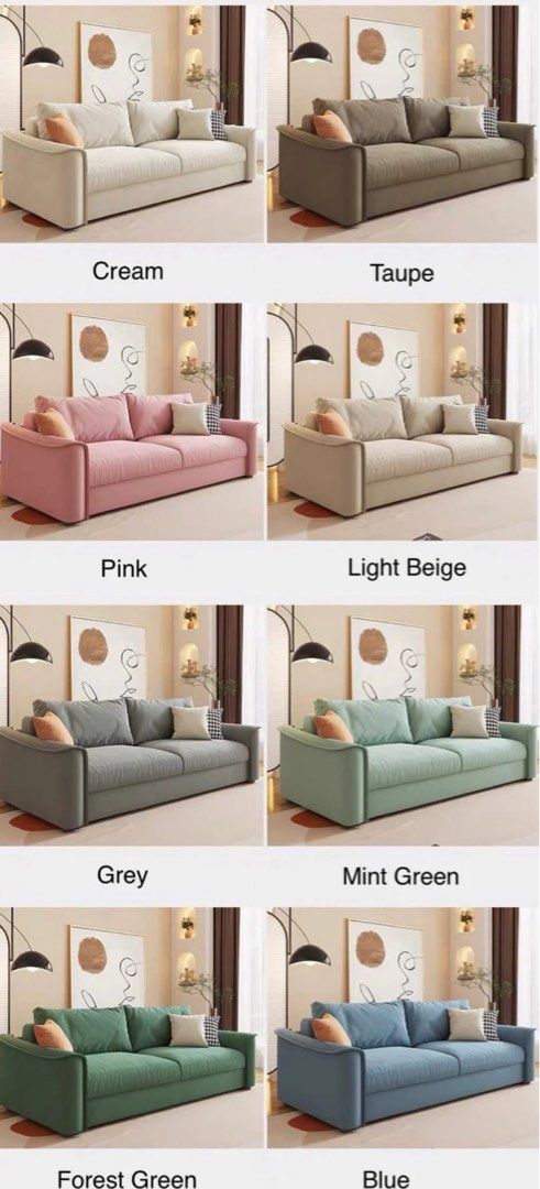 MARS Foldable Sofa Bed with Mattress, Furniture & Home Living ...