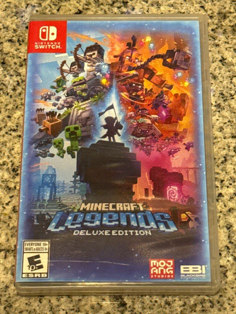 Minecraft Legends Nintendo Switch Games, Hobbies & Toys, Toys & Games ...