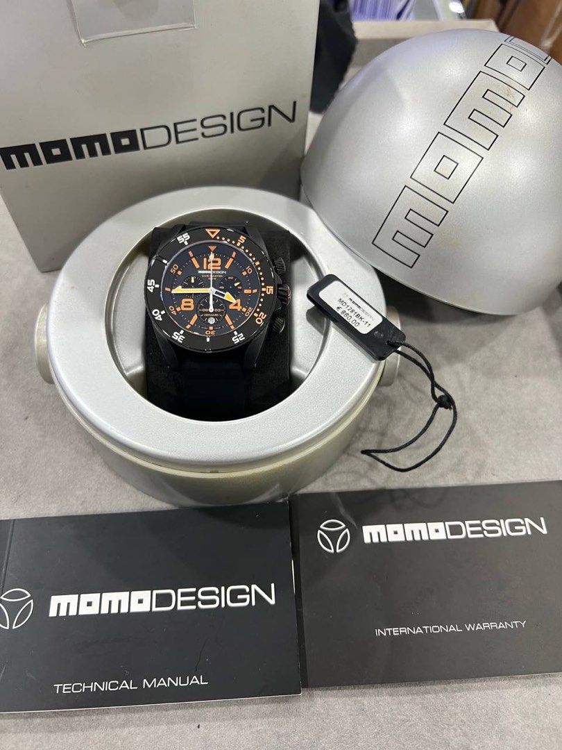 MOMO DESIGN SWISS MADE CERAMIC CHRONOGRAPH, Men's Fashion, Watches ...