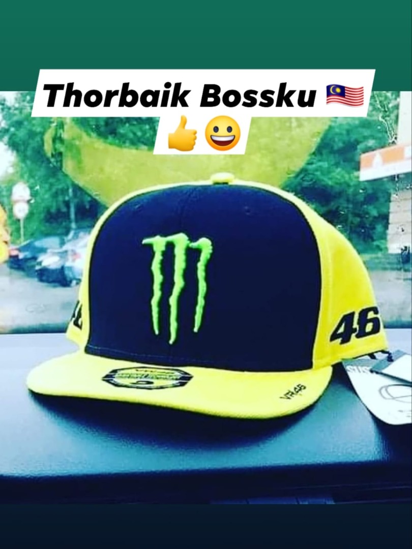 Monster 46 Cap Championship Motogp World Champion (100% Authentic), Men's Fashion, Watches ...