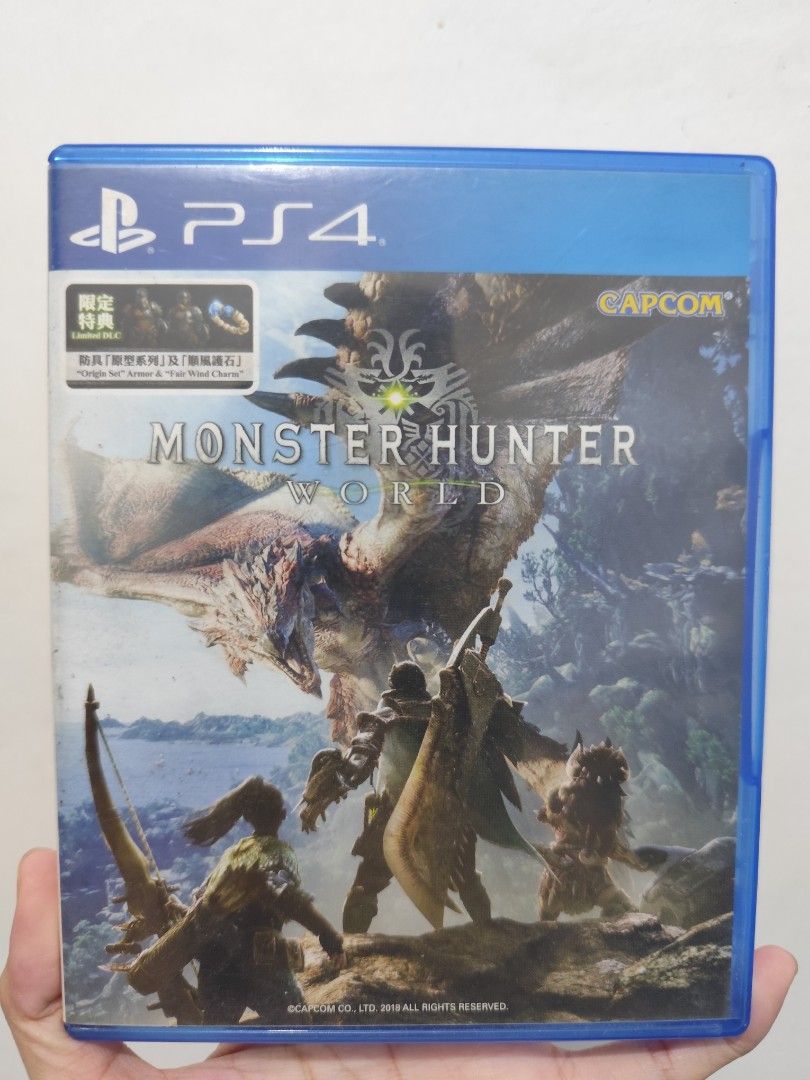 Monster Hunter - PS4 GAME, Video Gaming, Video Games, PlayStation on Carousell