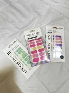 Nail Stickers Assorted RM5 for All, Beauty & Personal Care, Hands ...